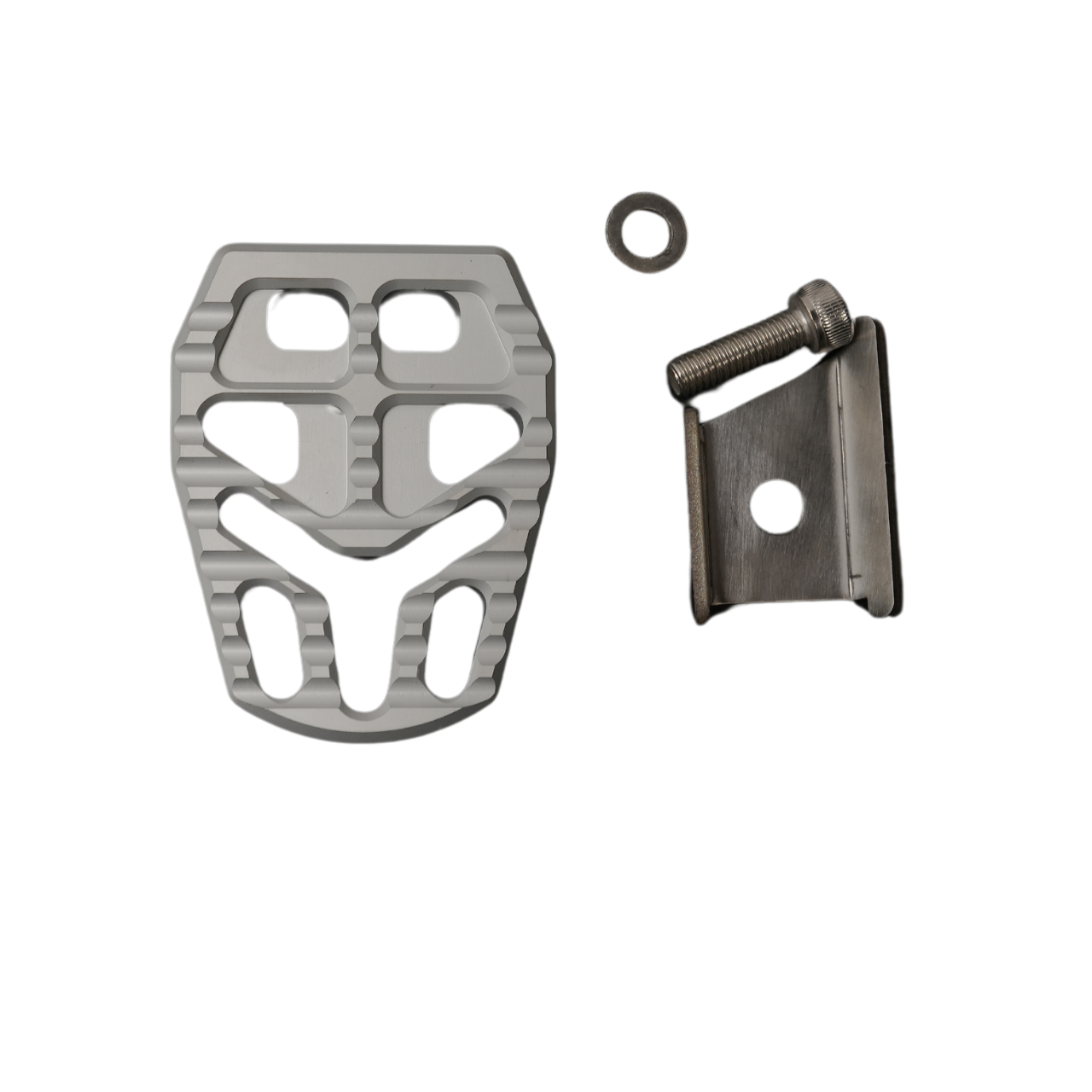 Rear Brake Foot Peg White CNC Finish for RE Hunter 350 – Modern Tech