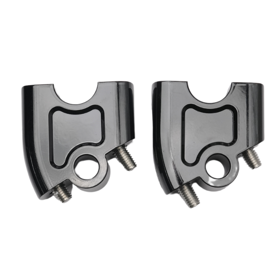 Handlebar Riser Black for RE Interceptor 650 original Inbuild Fit ...